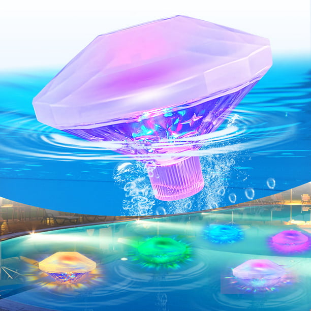 Floating Swimming Pool Lights, LED Color Changing Floating Pool Lights ...